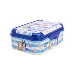 Bluey Brotdose Kinder Lunchbox mit Deckel bruchsicher & bunt | Gr.: onesize
