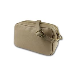 Leder Umhängetasche Toscanto Tasche beige, taupe ca. 22cm | Gr.: onesize