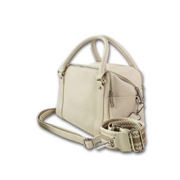 Leder Umhängetasche, Citytasche Toscanto Tasche beige ca. 22cm | Gr.: onesize