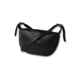 Leder Umhängetasche Toscanto Tasche schwarz ca. 27cm | Gr.: onesize