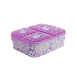 Hello Kitty Kinder Brotdose Lunchbox mit 3 Fächern & tollem Design | Gr.: onesize