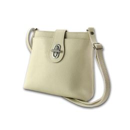 Leder Umhängetasche Toscanto Tasche beige ca. 22cm | Gr.: onesize