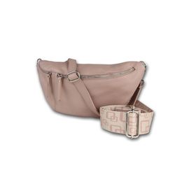 Leder G&uuml;rteltasche Toscanto Tasche rosa ca. 37cm | Gr.: onesize