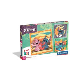 Lilo and Stitch Lilo & Stitch 3x48 Stk Puzzle Clementoni | Gr.: onesize
