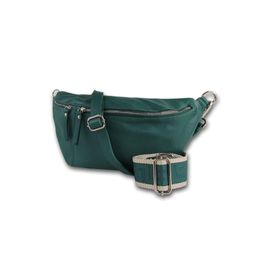 Leder G&uuml;rteltasche Toscanto Tasche hellgr&uuml;n ca. 37cm | Gr.: onesize