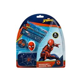 MARVEL Spider-Man Schulset 6-teiliges Schreibwaren-Set für Kinder | Gr.: onesize