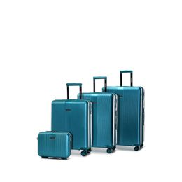 Wittchen POLYCARBONATE LUGGAGE SET 4 PCS in Blue | Gr.: onesize
