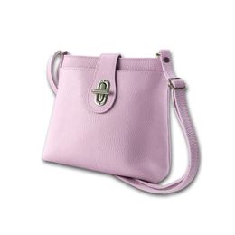 Leder Umhängetasche Toscanto Tasche lila ca. 22cm | Gr.: onesize