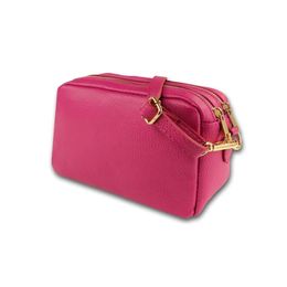 Leder Umhängetasche Toscanto Tasche pink ca. 22cm | Gr.: onesize