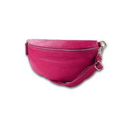 Leder Gürteltasche Toscanto Tasche pink ca. 29cm | Gr.: onesize