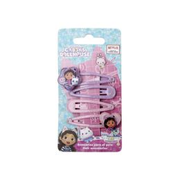 Gabby's Dollhouse Haarspangen Set 4 bunte Clips f&uuml;r Kinder & M&auml;dchen | Gr.: onesize