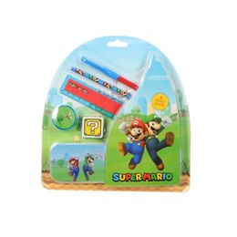 Super Mario Schreibwaren-Set für Kinder Schule und Zuhause | Gr.: onesize