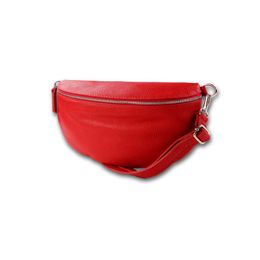 Leder Gürteltasche Toscanto Tasche rot ca. 29cm | Gr.: onesize