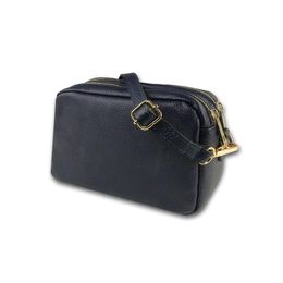 Leder Umhängetasche Toscanto Tasche blau ca. 22cm | Gr.: onesize