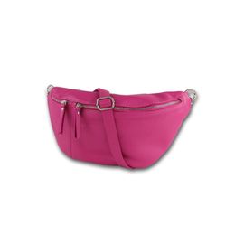 Leder Gürteltasche Toscanto Tasche pink, fuchsia ca. 37cm | Gr.: onesize