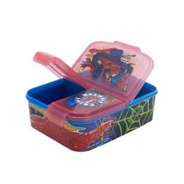 MARVEL Spider-Man Kinder Brotdose Lunchbox mit 3 Fächern & tollem Design | Gr.: onesize