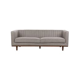Beliani 3-Sitzer Sofa SKAULE in Braun - (W) 205 x (H) 71 x (L) 82 cm | Gr.: onesize