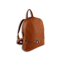Leder Cityrucksack Toscanto Tasche tan, hellbraun ca. 32cm | Gr.: onesize