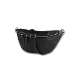 Leder Gürteltasche Toscanto Tasche schwarz ca. 37cm | Gr.: onesize