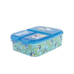Bluey Kinder Brotdose Lunchbox mit 3 Fächern & tollem Design | Gr.: onesize