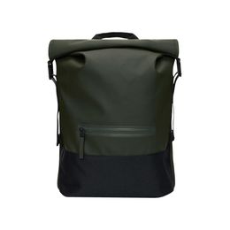 RAINS Trail Rolltop - Rucksack 15" 47 cm (drift) in grün | Gr.: onesize