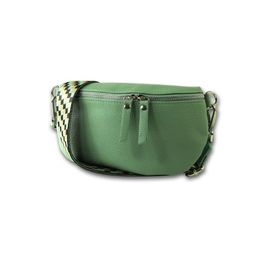 Leder Gürteltasche Toscanto Tasche grün, mehrfarbig ca. 25cm | Gr.: onesize
