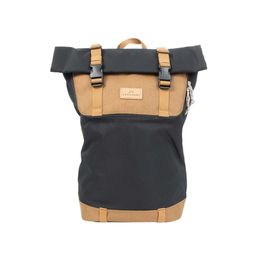 Doughnut Christopher Euro 18 - Rolltop Rucksack 45 cm (black x khaki) in black x khaki | Gr.: onesize