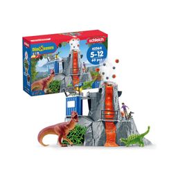 Schleich DINOSAURS Große Vulkan Expedition 42564 Yuki 2 Dino Figuren 3+ 60-tlg | Gr.: onesize