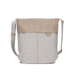 Zwei Olli OT12 - Schultertasche 32 cm (salbei) in sand | Gr.: onesize
