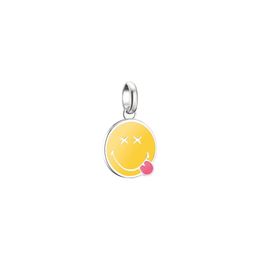 Thomas Sabo Smileyworld Cheeky Charm-Anh&auml;nger Connect in silber, bunt | Gr.: onesize