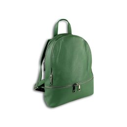 Leder Cityrucksack Toscanto Tasche hellgrün ca. 32cm | Gr.: onesize