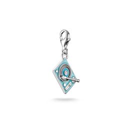 Thomas Sabo Charm-Anh&auml;nger Plattenspieler in silber, bunt | Gr.: onesize