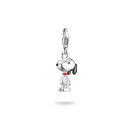 Thomas Sabo Charm-Anhänger Snoopy Peanuts Original in silber, bunt | Gr.: onesize