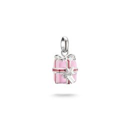 Thomas Sabo Charm-Anhänger Geschenk Pink Connect in silber, bunt | Gr.: onesize