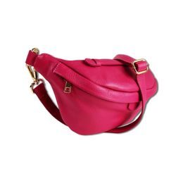 Toscanto Gürteltasche Leder pink ca. 30cm | Gr.: onesize