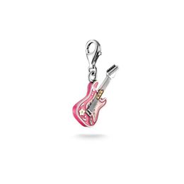 Thomas Sabo Charm-Anh&auml;nger E-Gitarre in silber, bunt | Gr.: onesize