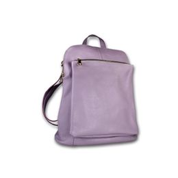 Leder Cityrucksack Toscanto Tasche flieder, lila ca. 30cm | Gr.: onesize