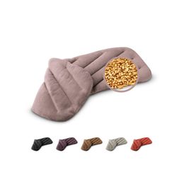 Leschi K&ouml;rnerkissen 100 % Bio-Baumwolle, W&auml;rmekissen "Rechteck" in rosa | Gr.: onesize