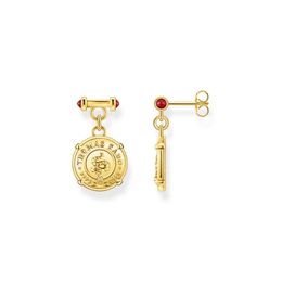 Thomas Sabo Ohrringe in gold, rot | Gr.: onesize