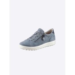 Jana Schn&uuml;rschuh in jeansblau | Gr.: 38