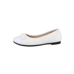 Ital-Design Ballerina in Wei&szlig; | Gr.: 40