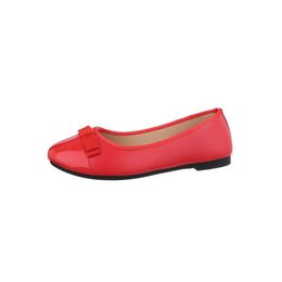 Ital-Design Ballerina in Rot | Gr.: 40