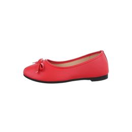 Ital-Design Ballerina in Rot | Gr.: 39