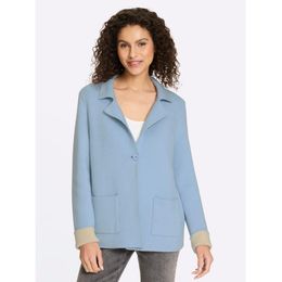 Heine Cardigan in eisblau | Gr.: 48