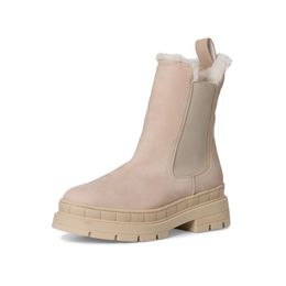 Tamaris Chelsea Boots Damen Größe 37 ecru / hellbraun / offwhite Winterschuhe