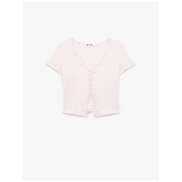 KOTON TSHIRT SS in Rosa | Gr.: XS