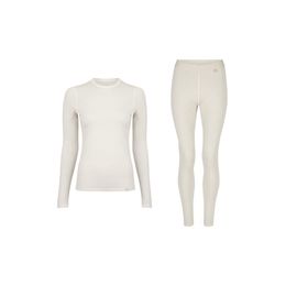 DANISH ENDURANCE Baselayer-Set 'Merino Baselayer' Damen Gr&ouml;&szlig;e XS offwhite