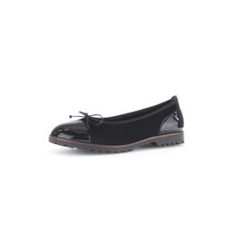 Gabor Fashion Sportliche Ballerinas in schwarz | Gr.: 42,5