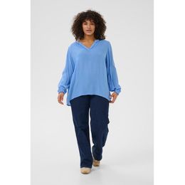Kaffe curve Langarm-Bluse KCnoah Loose fit in Ebb and Flow | Gr.: 44