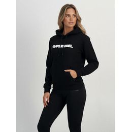 Superrebel Gear Zip-Up Hoodie 'HELEN' female Black size XXL